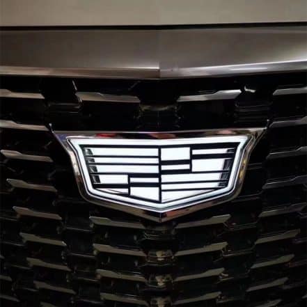 LED Light Up Cadillac Emblem Replacement-Cadillac Accessory