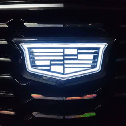 LED Cadillac Emblem For XTS - Cadillac Accessory