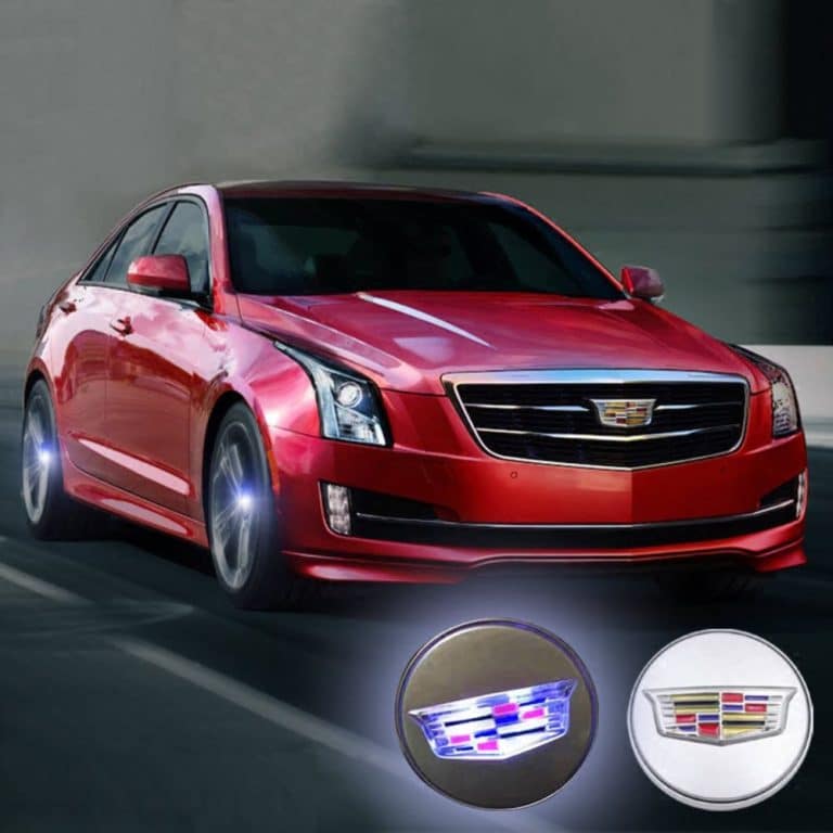 Illuminated Cadillac Floating Center Caps with LED