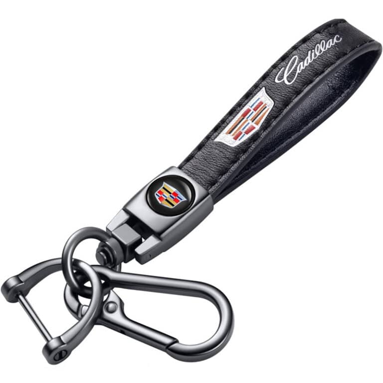 Cadillac Keychain Leather - Cadillac Accessory
